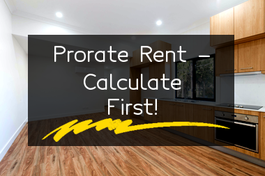 How (and Why!) You Should Calculate Prorated Rent For Your New Tenants